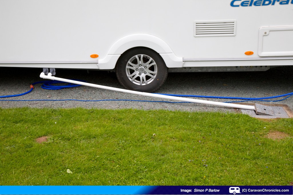 Connecting your drainage on serviced pitches… | Caravan Chronicles
