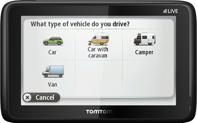 Review of the TomTom GO LIVE Camper and Caravan Sat Nav | Caravan ...